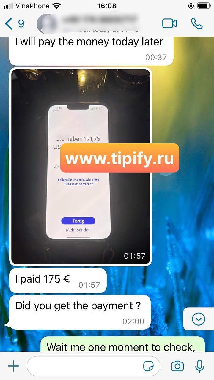 CUSTOMER REVIEW - tipify.ru