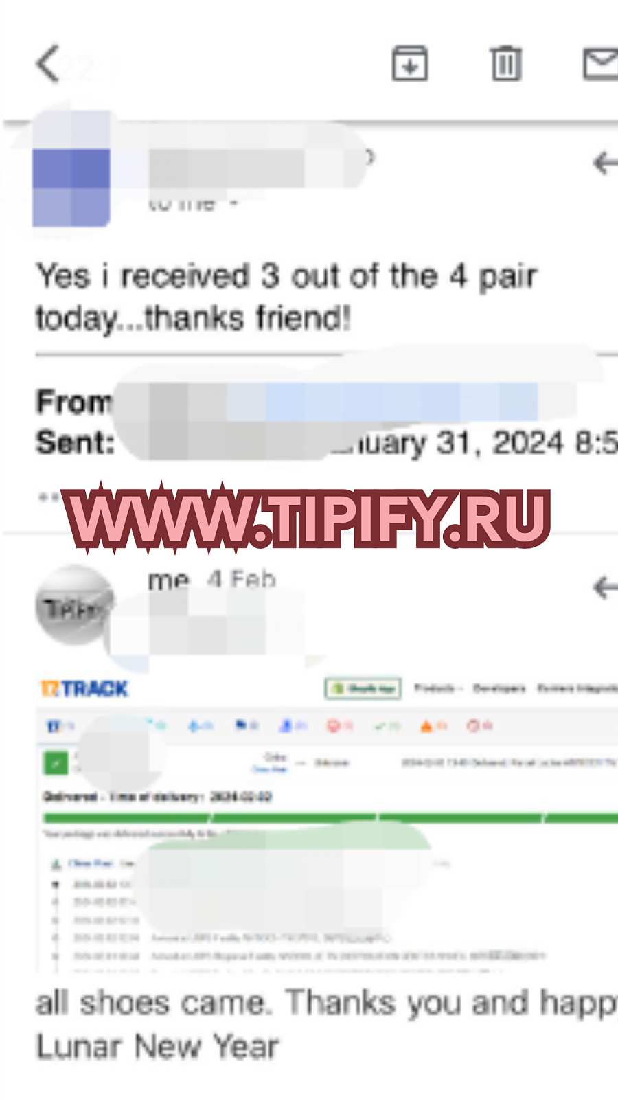 CUSTOMER REVIEW - tipify.ru