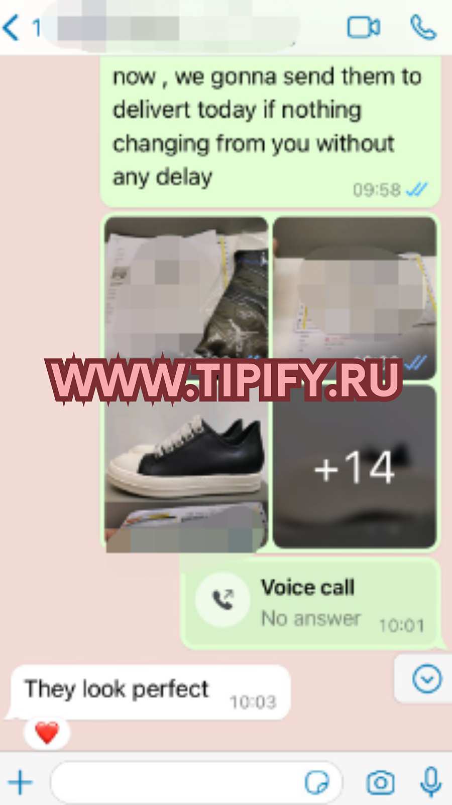CUSTOMER REVIEW - tipify.ru