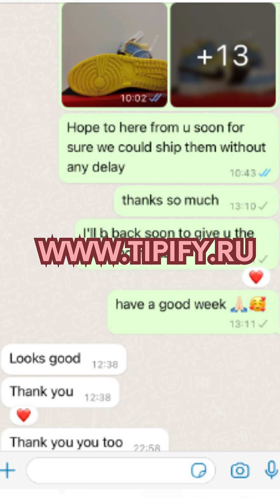 CUSTOMER REVIEW - tipify.ru