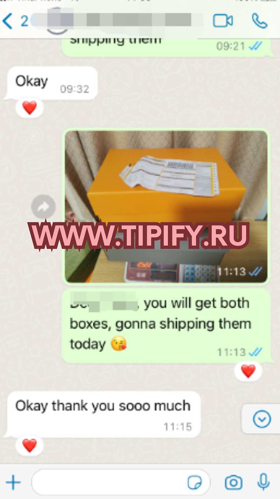 CUSTOMER REVIEW - tipify.ru