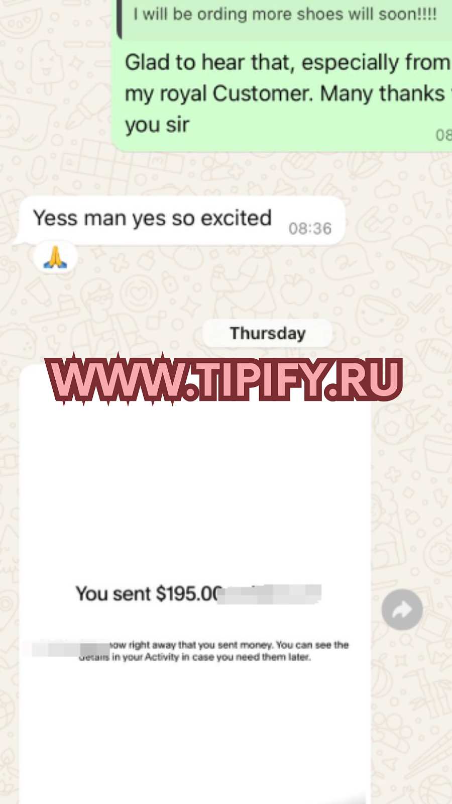 CUSTOMER REVIEW - tipify.ru